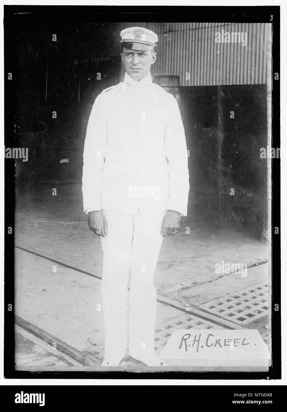 This image features Dr. Richard Henry Creel, an important figure ...