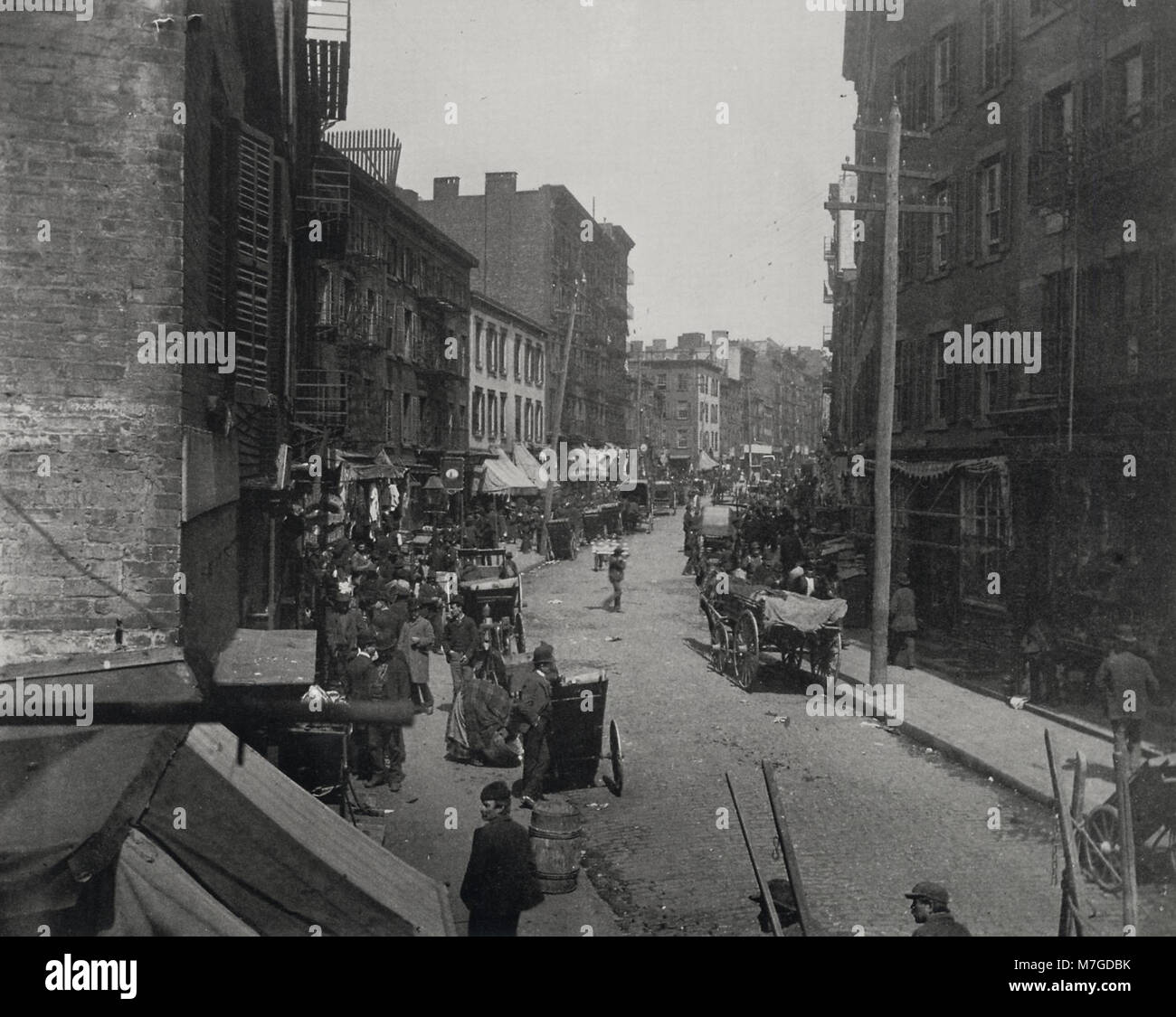 Jacob A. Riis, a pioneering photographer and social reformer, captured ...