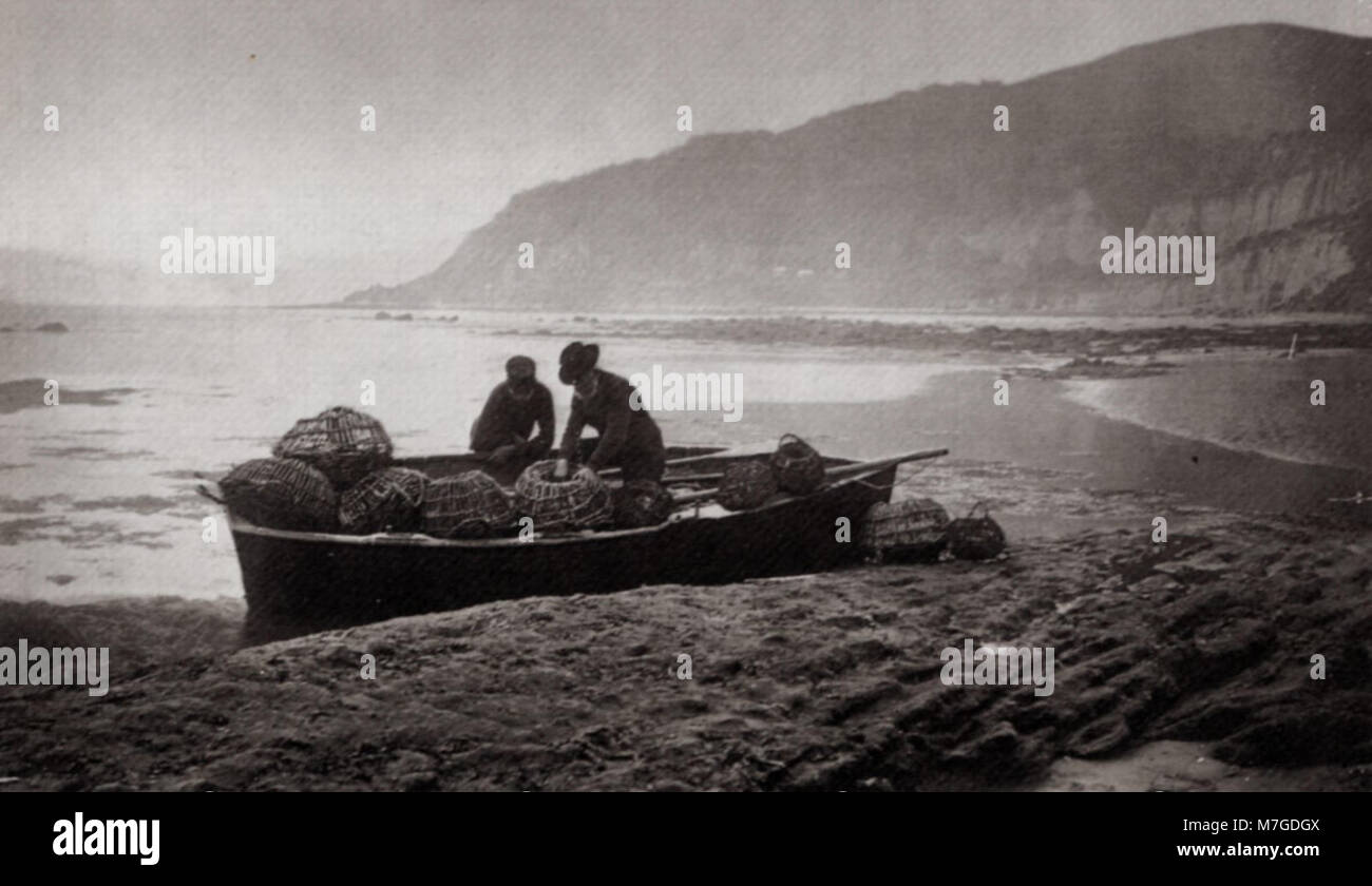 This photograph by Henry Peach Robinson, titled 'Das Hummerboot ...