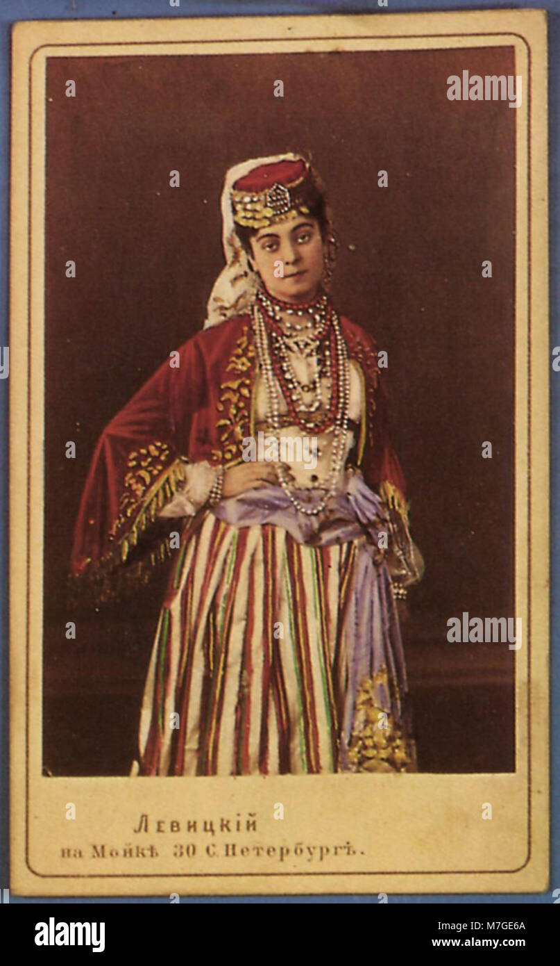 A Russian photograph depicting opera singers who performed at the ...