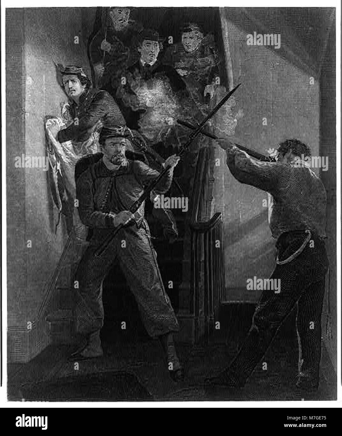 This image commemorates the death of a prominent individual named ...