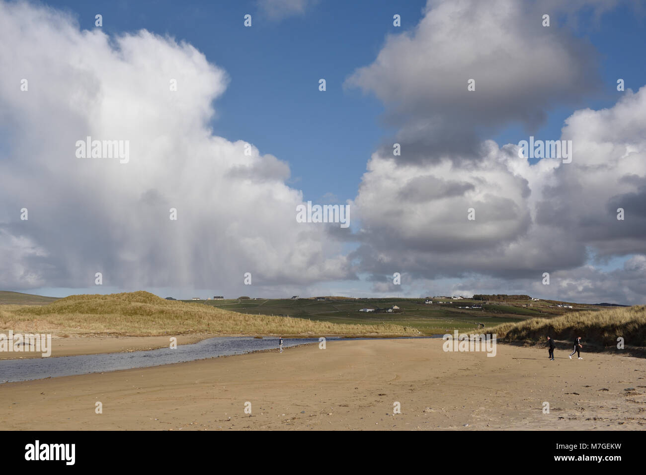 Drumnatinney Beach near Falcarragh, County Donegal Ireland Stock Photo ...