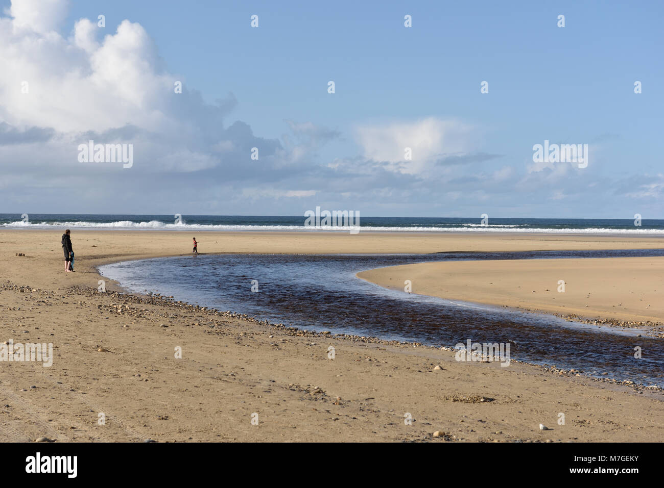 Drumnatinney Beach near Falcarragh, County Donegal Ireland Stock Photo ...