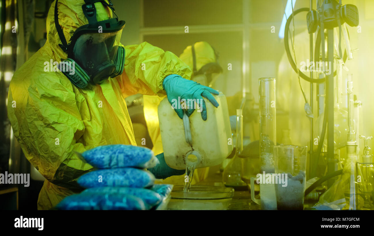 Meth lab hazmat suit hi-res stock photography and images - Alamy