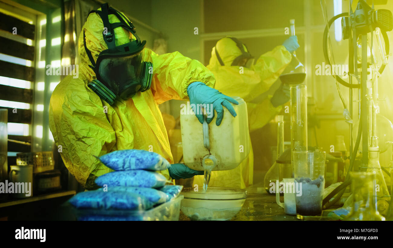 Meth lab hazmat suit hi-res stock photography and images - Alamy