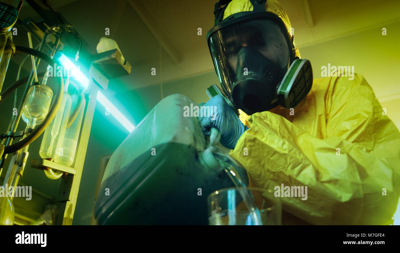 Meth lab hazmat suit hi-res stock photography and images - Alamy