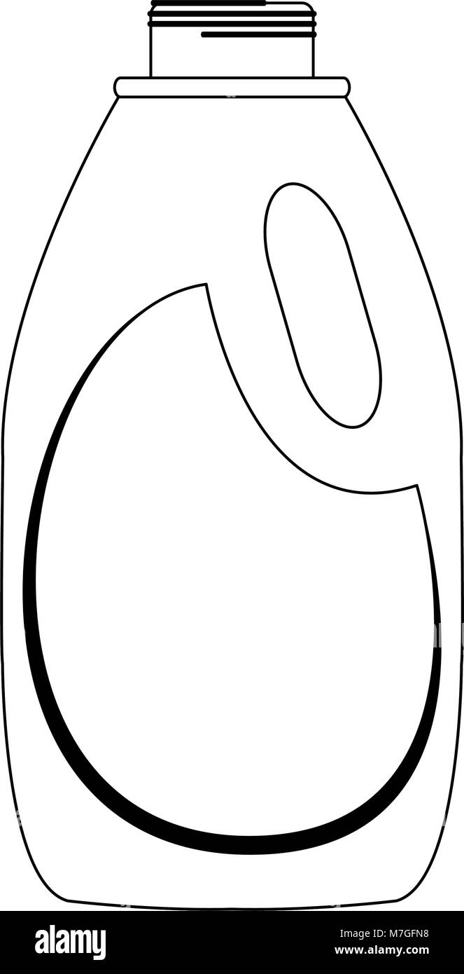 Liquid detergent bottle vector illustration graphic design Stock Vector ...