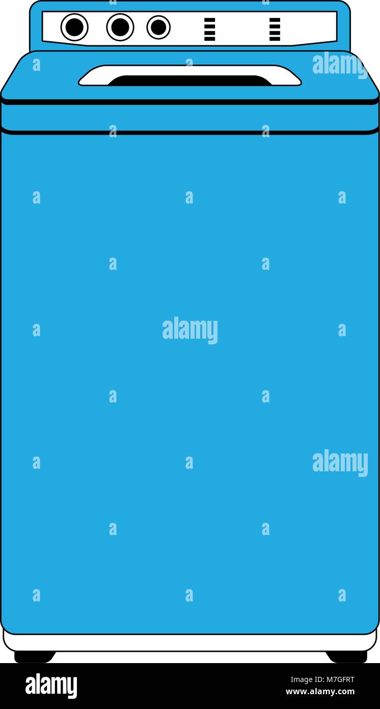 Washer laundry machine vector illustration graphic design Stock Vector ...