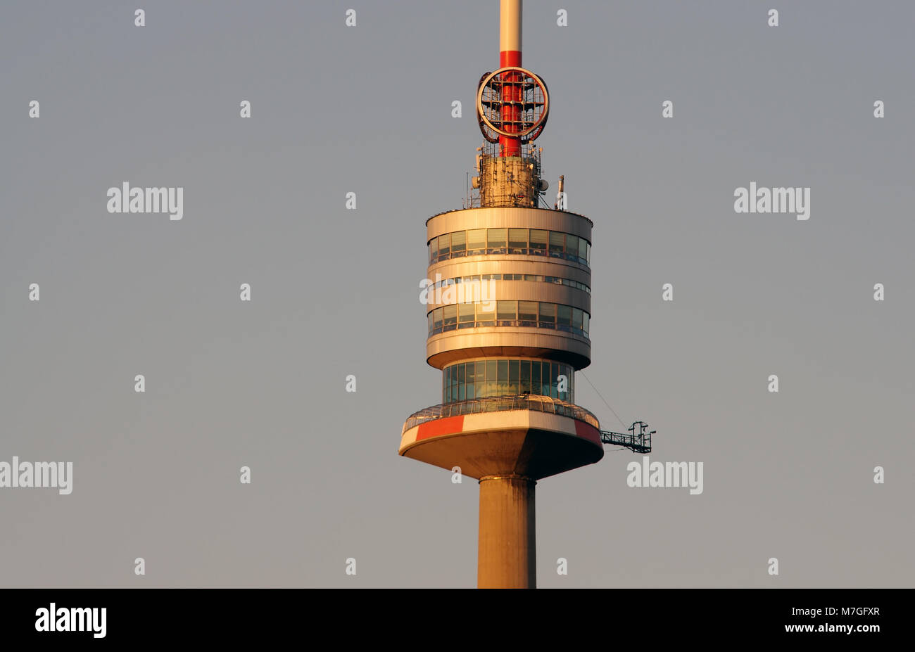 Donauturm (Danube Tower) in Vienna city, Austria Stock Photo - Alamy