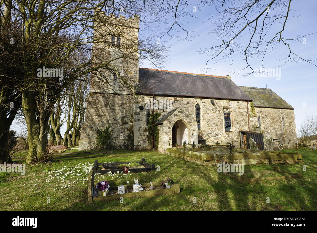 Saltfleetby St Clements church Stock Photo - Alamy