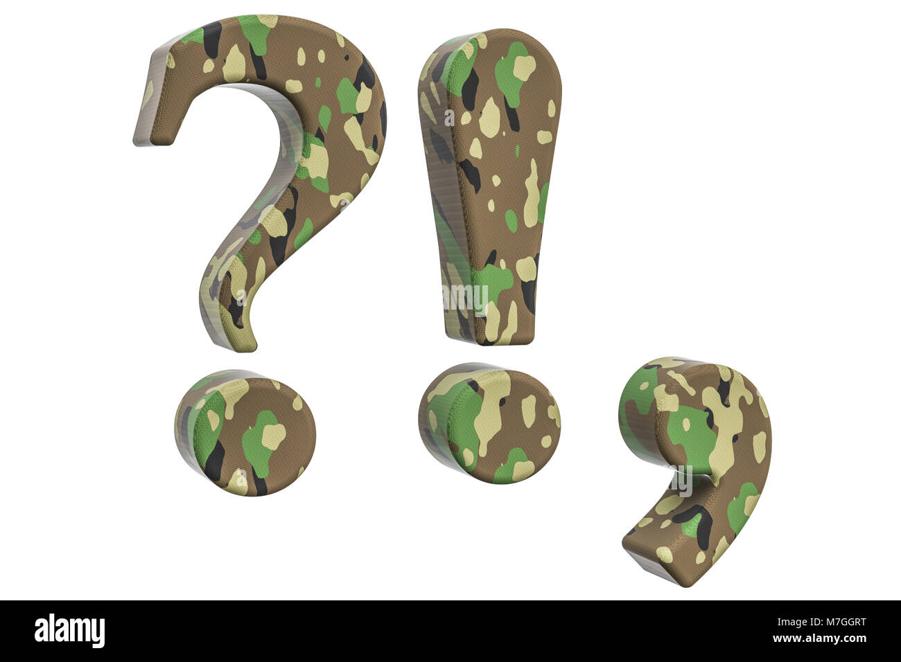 Punctuation marks Cut Out Stock Images & Pictures - Alamy