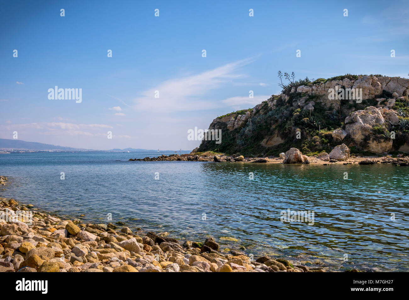 Votsalakia beach Athens, Greece Stock Photo - Alamy