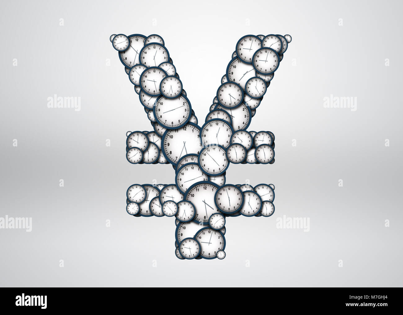 Time symbol of money, time is money Stock Photo - Alamy