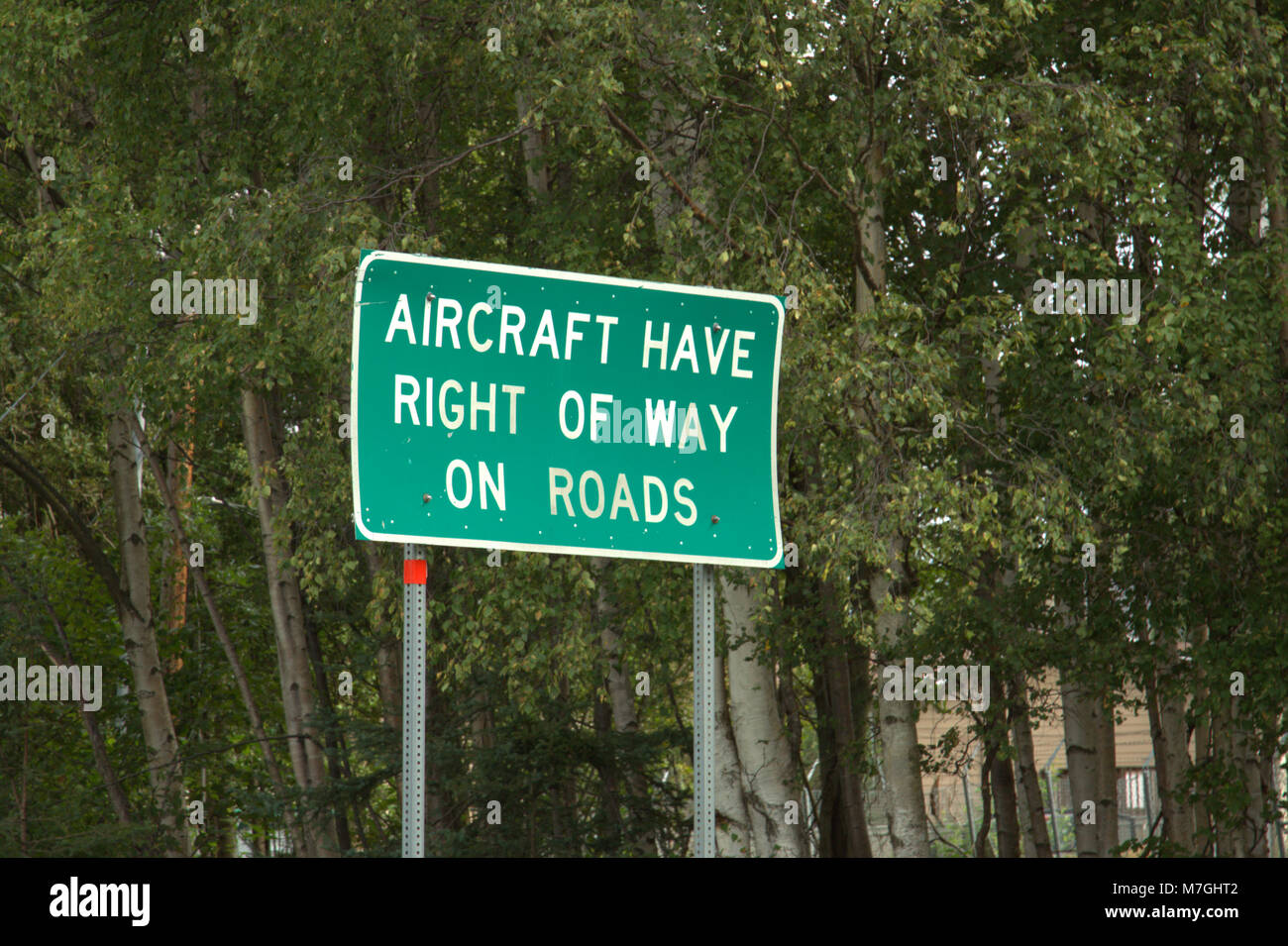 Alongside Lake Hood in Anchorage, Alaska Stock Photo - Alamy