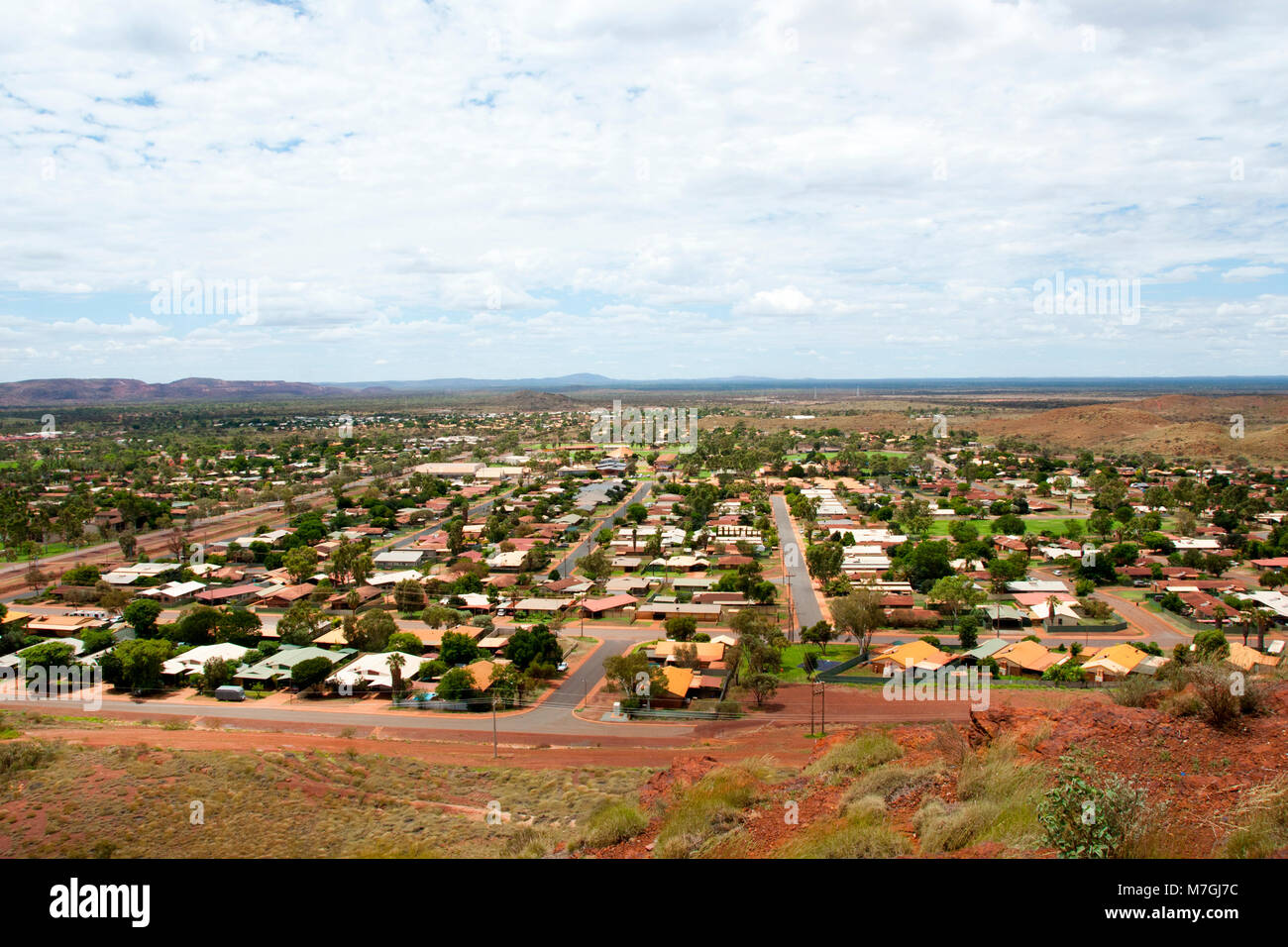 Newman Town - Australia Stock Photo - Alamy