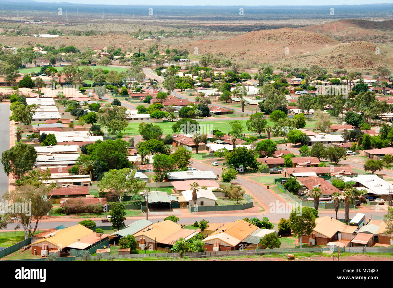 Newman Town - Australia Stock Photo - Alamy