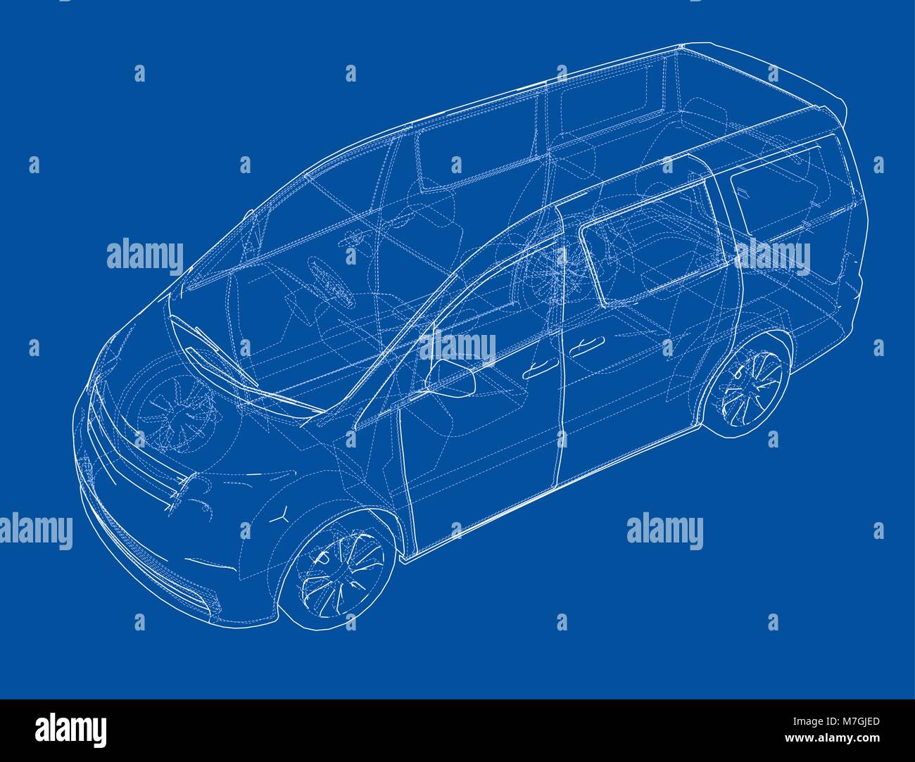 Concept car. Vector Stock Vector Image & Art - Alamy
