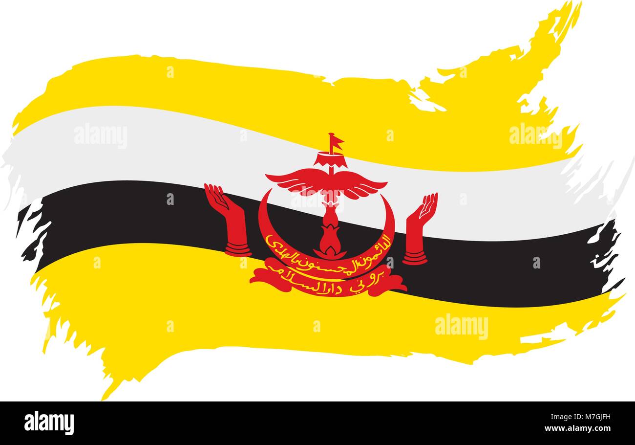 flag, vector illustration on a white background Stock Vector Image ...