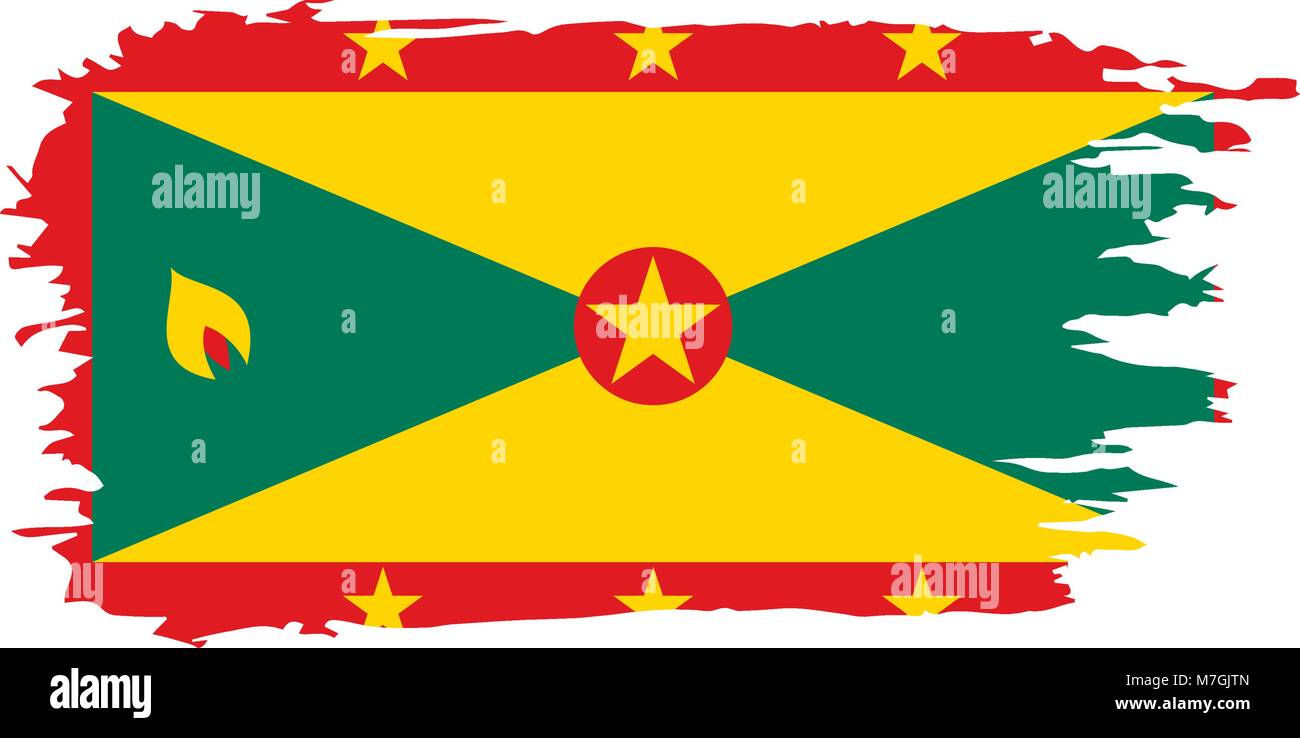 Grenada flag, vector illustration Stock Vector Image & Art - Alamy