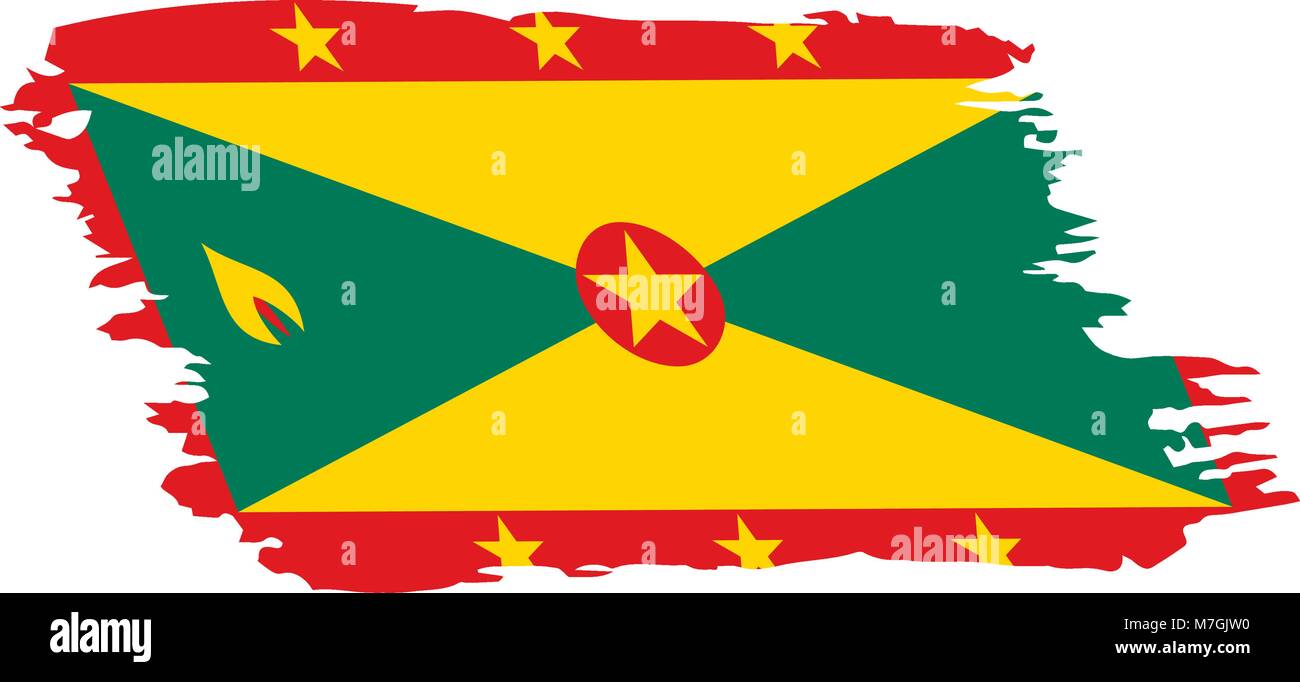 Grenada flag, vector illustration Stock Vector Image & Art - Alamy