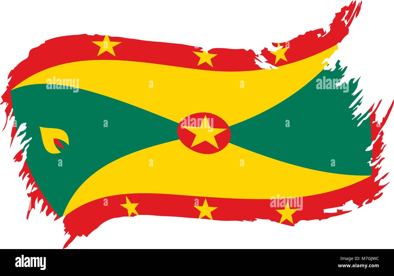 Grenada flag, vector illustration Stock Vector Image & Art - Alamy