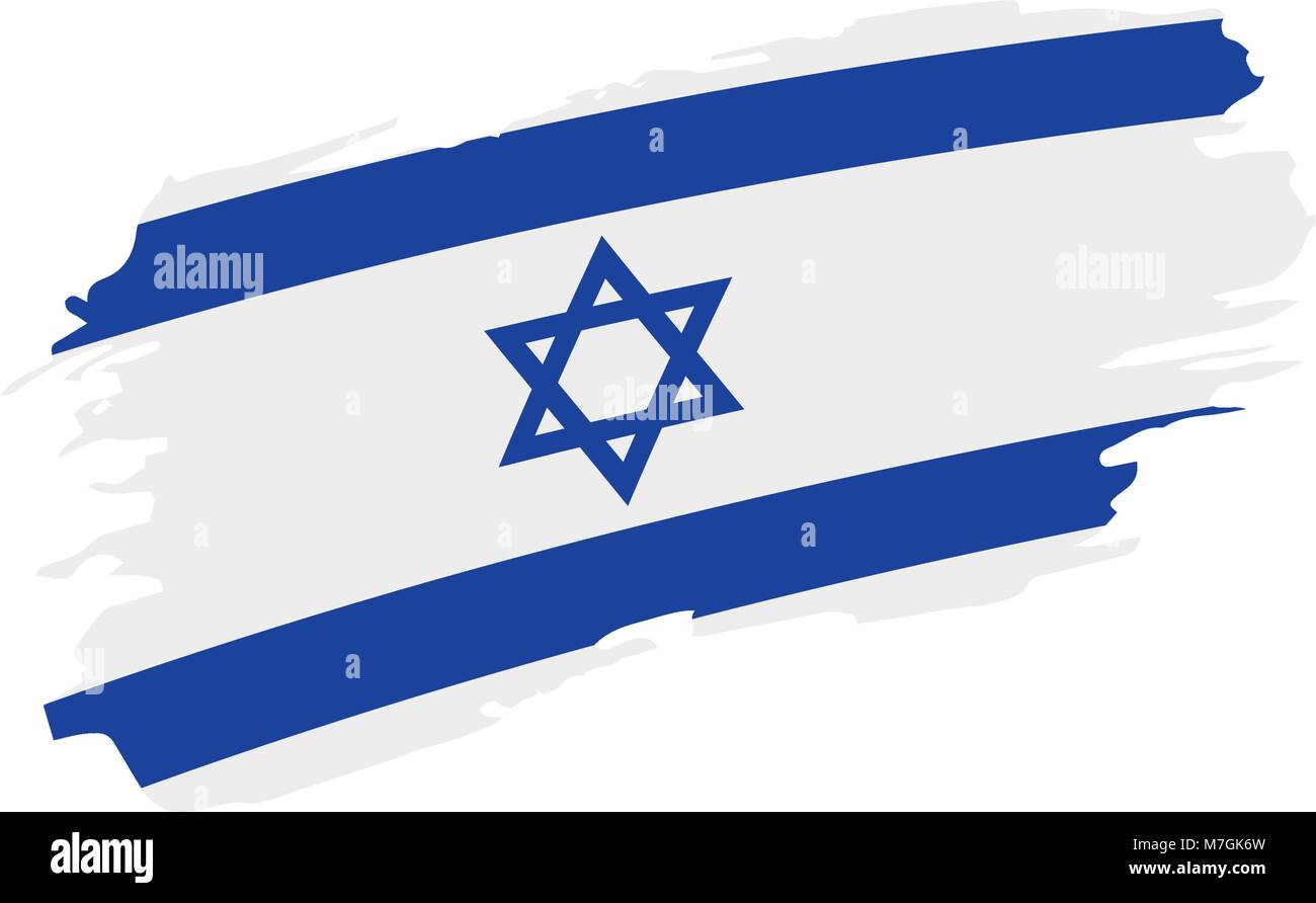 Israel flag, vector illustration Stock Vector Image & Art - Alamy