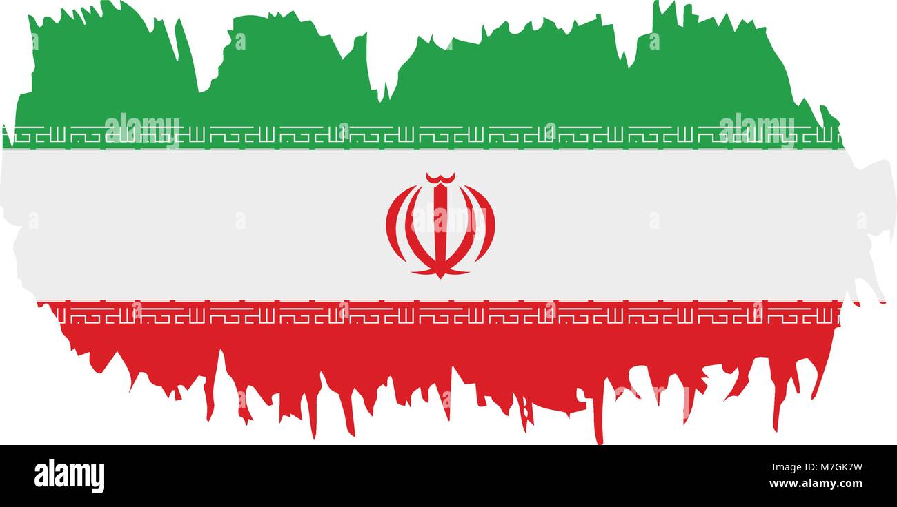 Iran flag, vector illustration Stock Vector Image & Art - Alamy