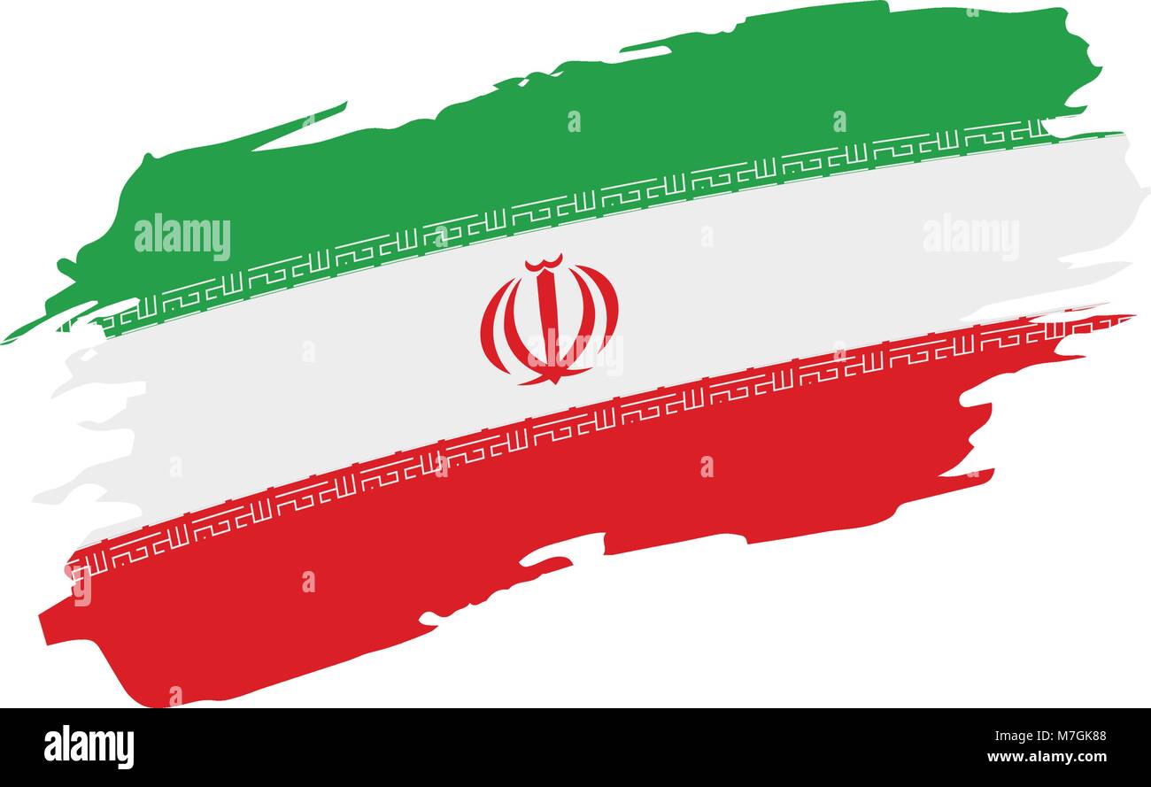 Iran flag, vector illustration Stock Vector Image & Art - Alamy