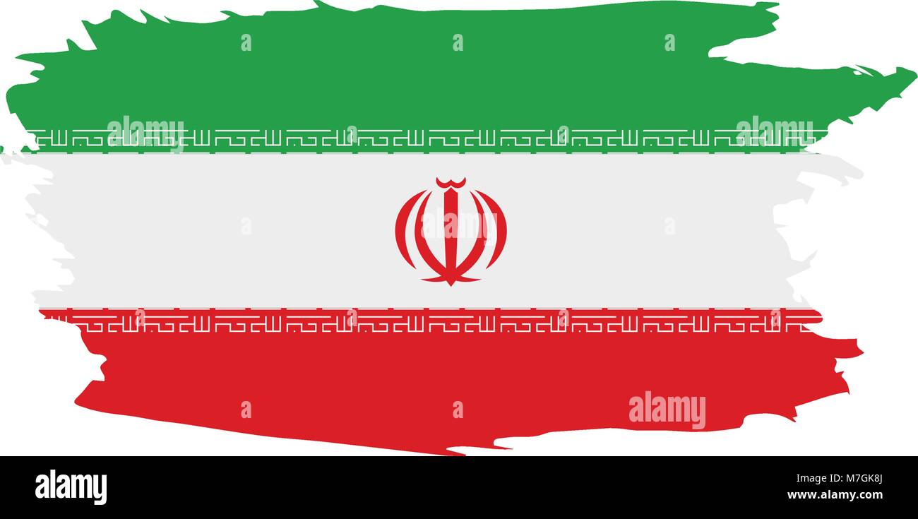 Iran flag, vector illustration Stock Vector Image & Art - Alamy