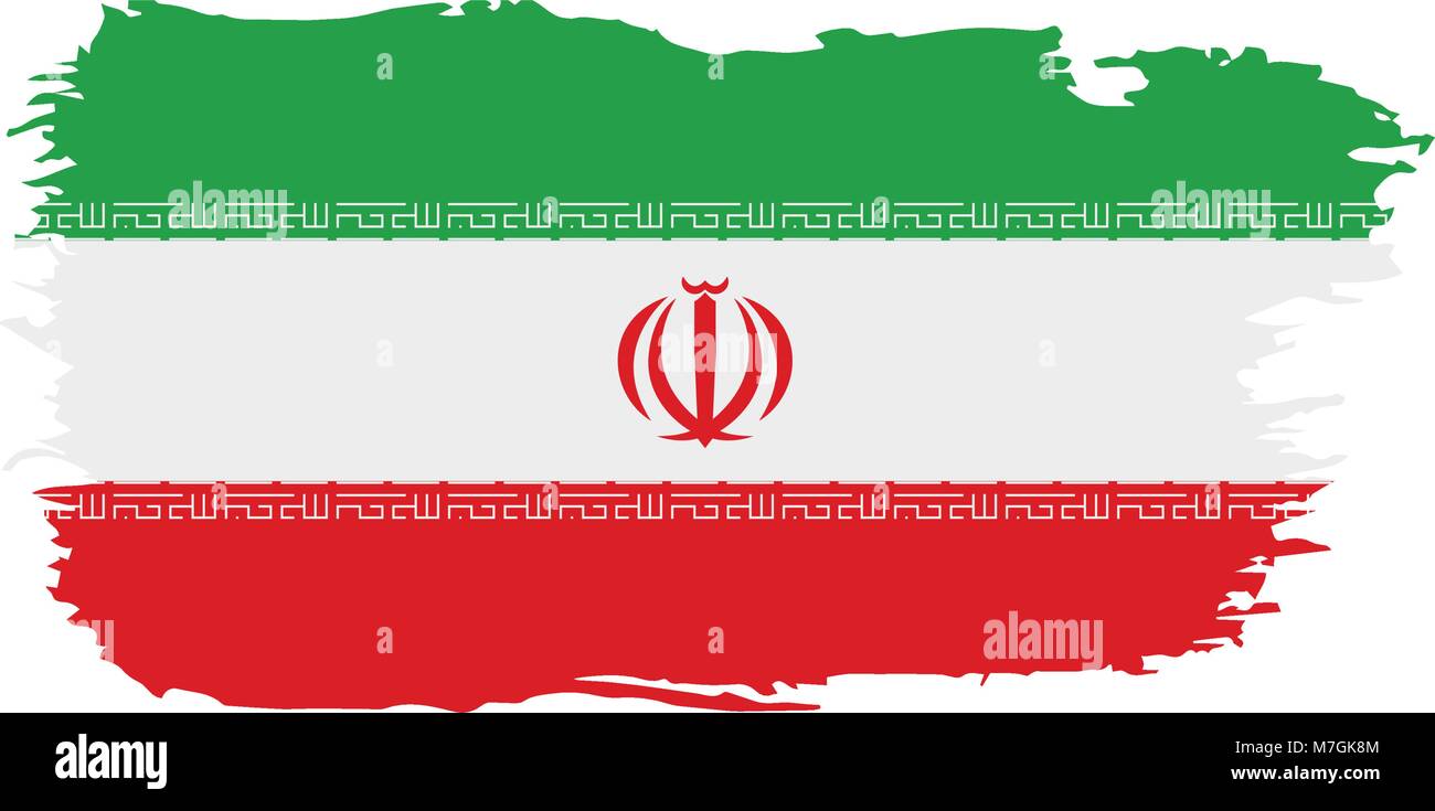 Iran flag, vector illustration Stock Vector Image & Art - Alamy