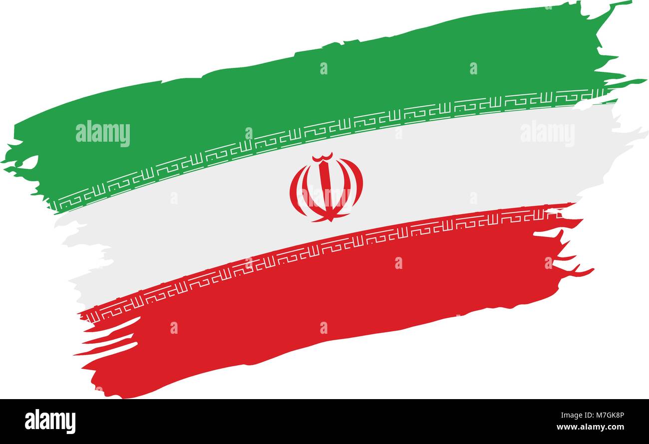 Iran flag, vector illustration Stock Vector Image & Art - Alamy