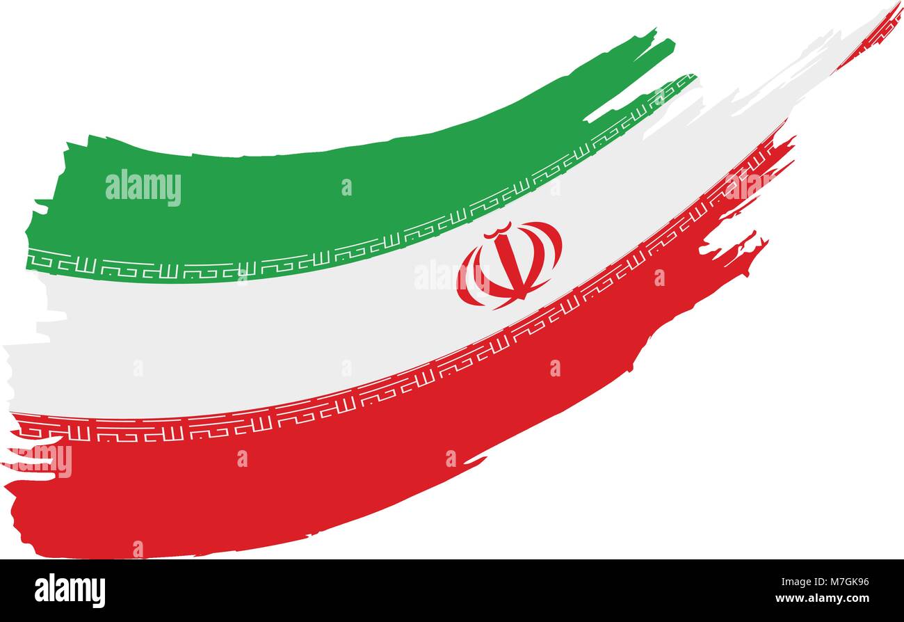 Iran flag, vector illustration Stock Vector Image & Art - Alamy
