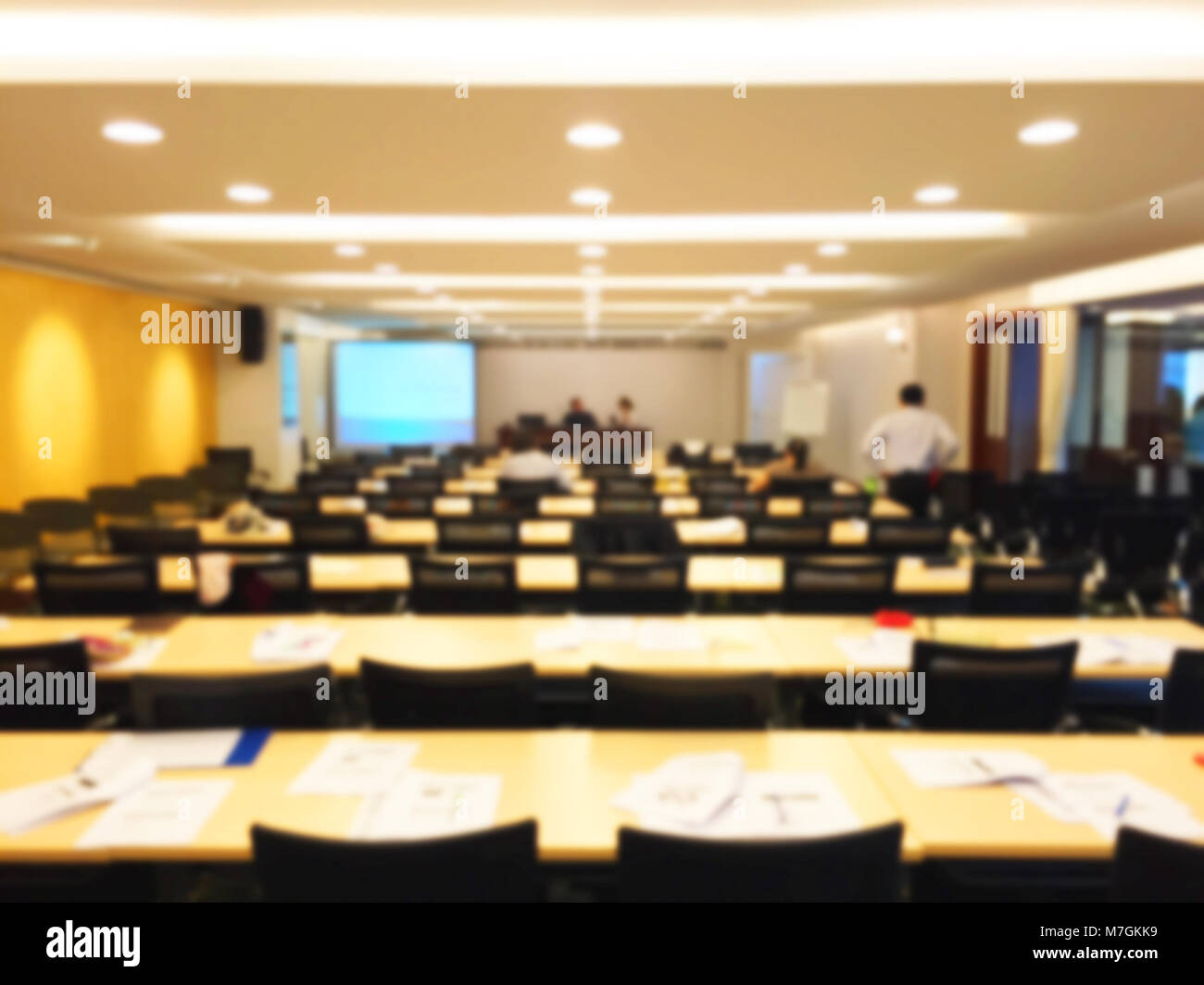 Blur background meeting room hi-res stock photography and images - Alamy