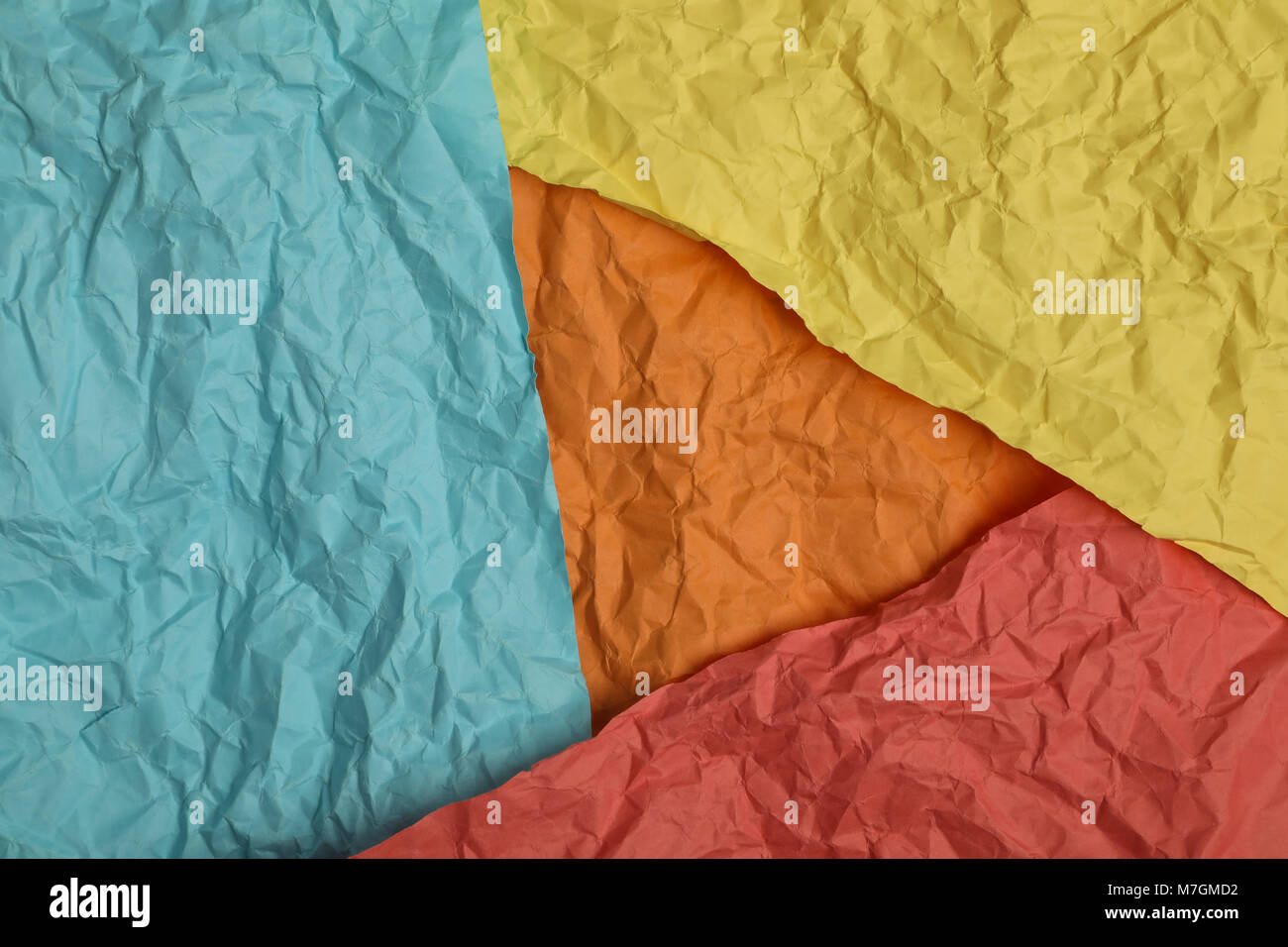 Abstract crumpled paper Stock Photo - Alamy