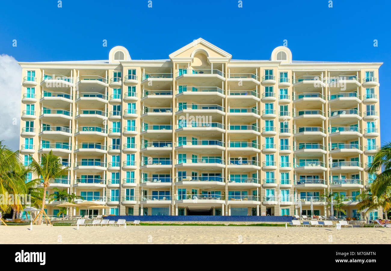 Grand Cayman, Cayman Islands, The WaterColors (Condominium) building on ...