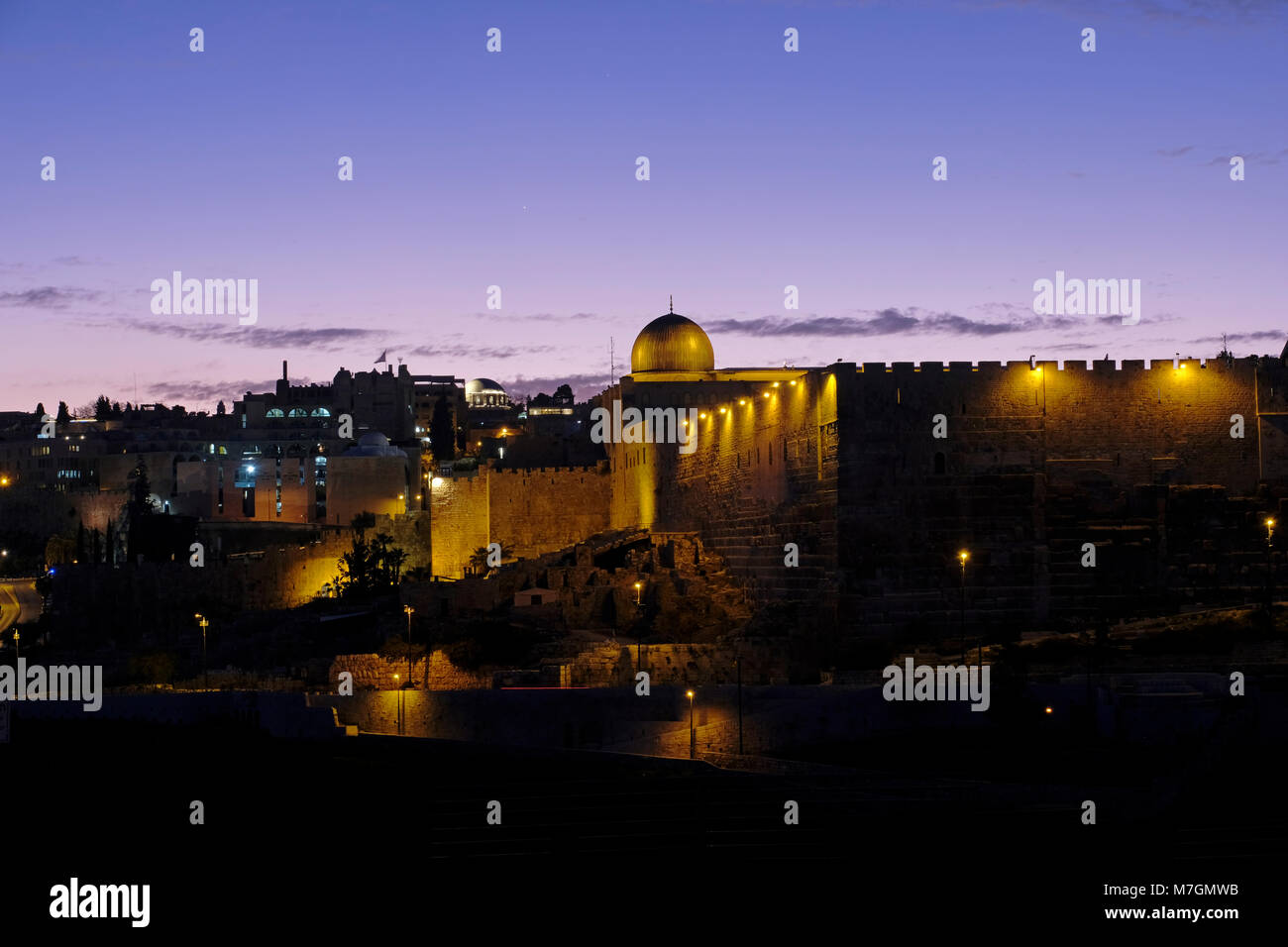 Middle east sunset compound hi-res stock photography and images - Alamy