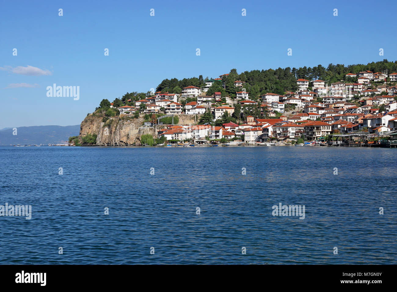 Old ohrid houses hi-res stock photography and images - Alamy