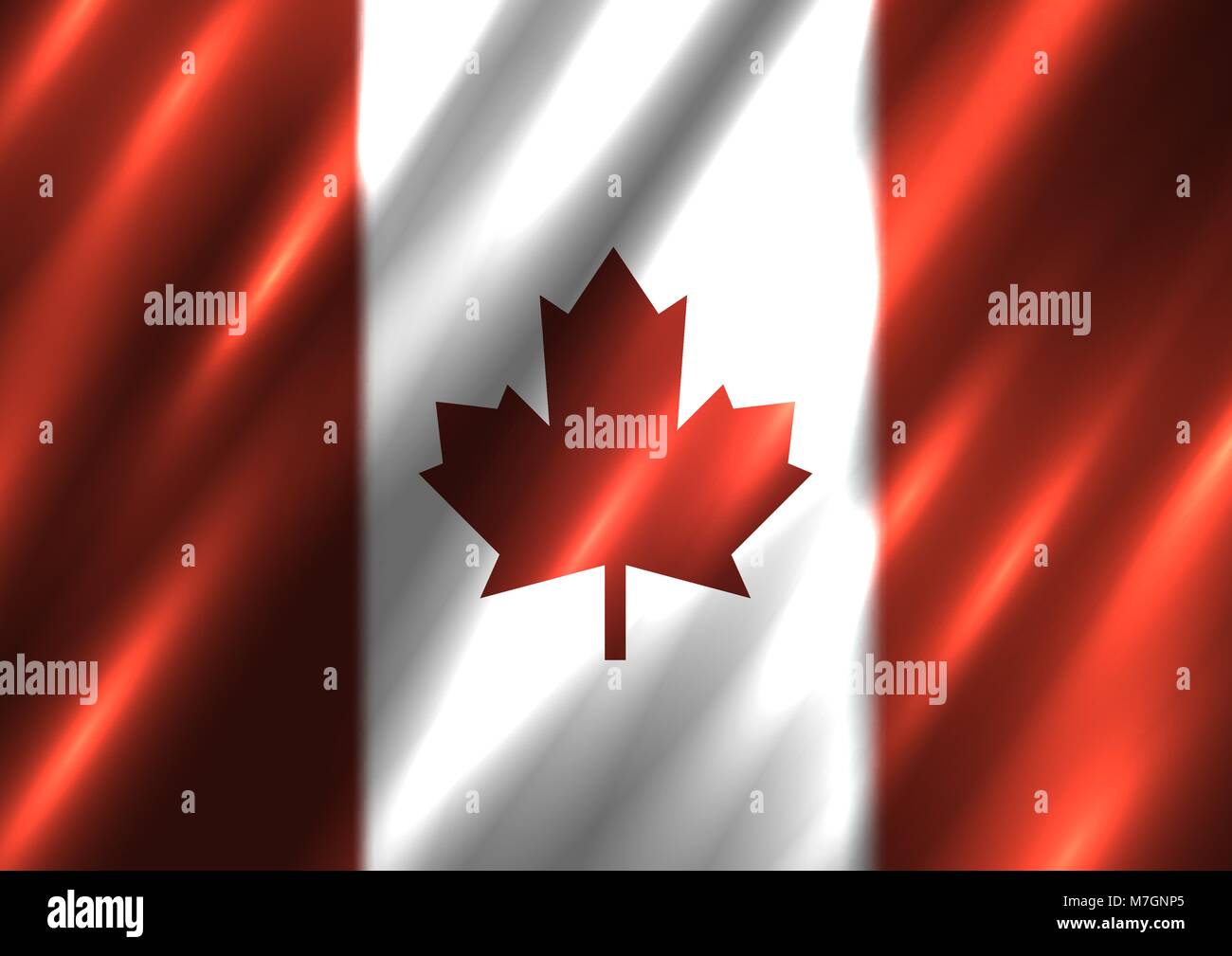 Canada national flag background Stock Vector Image & Art - Alamy