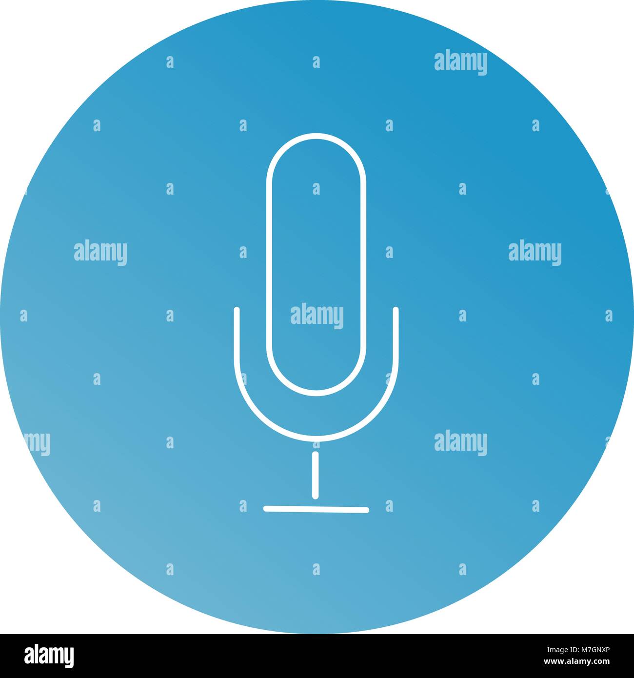Microphone Icon. Webcast, Live Stream, Webinar Illustration Stock ... Microphone Icon. Webcast, Live Stream, Webinar Illustration Stock ...
