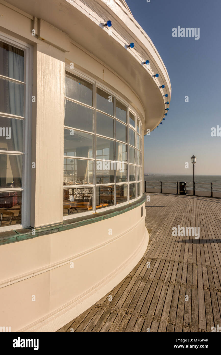 Part of Worthing Pier on the south coast of England, UK Stock Photo - Alamy