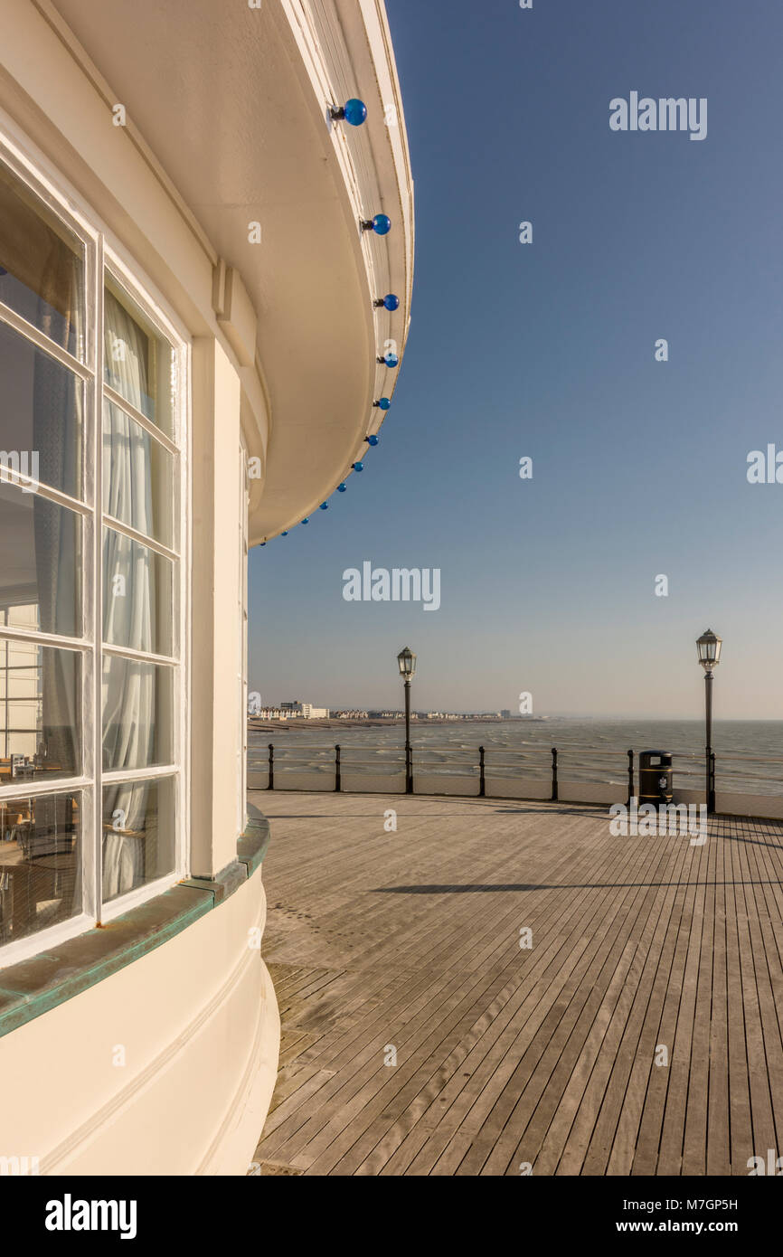 Part of Worthing Pier on the south coast of England, UK Stock Photo - Alamy