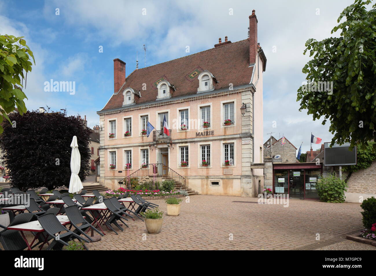Mairie, beze, France Stock Photo - Alamy