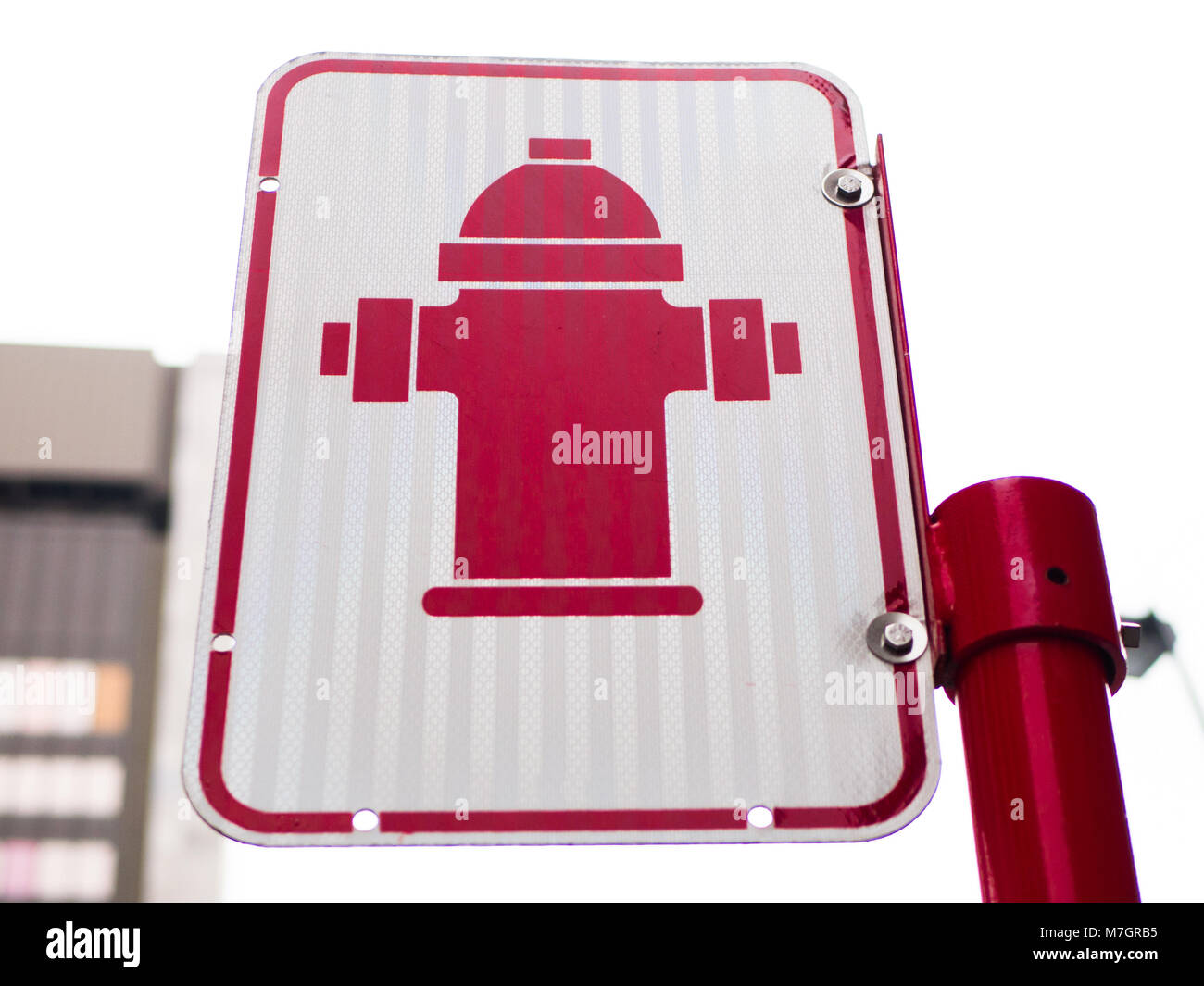Fire Hydrant Sign High Resolution Stock Photography and Images - Alamy