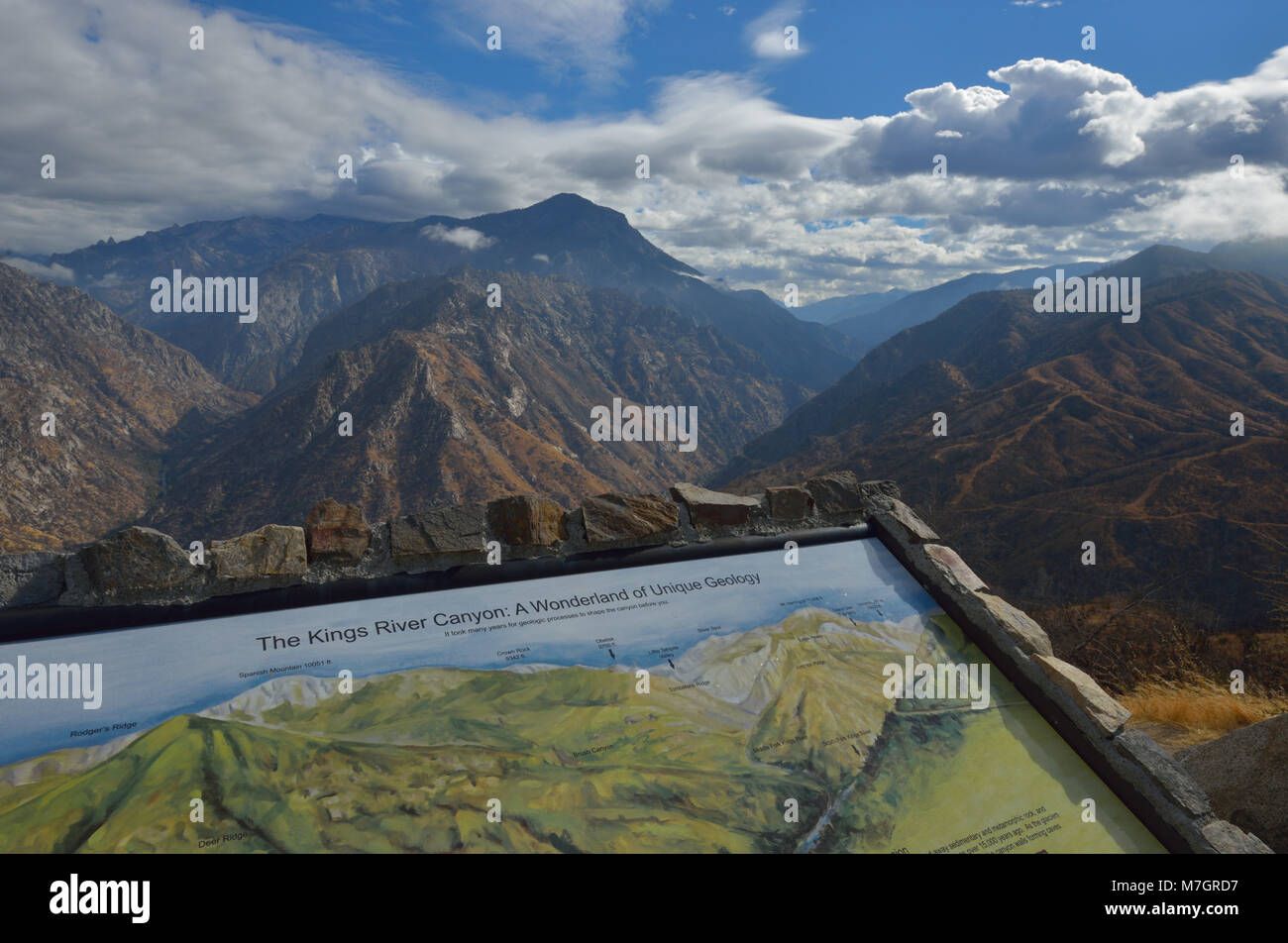 V Shaped Valleys Mountain Range