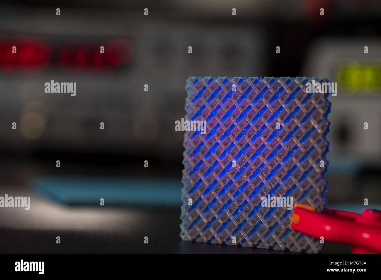 example of metamaterials in physics laboratory Stock Photo - Alamy