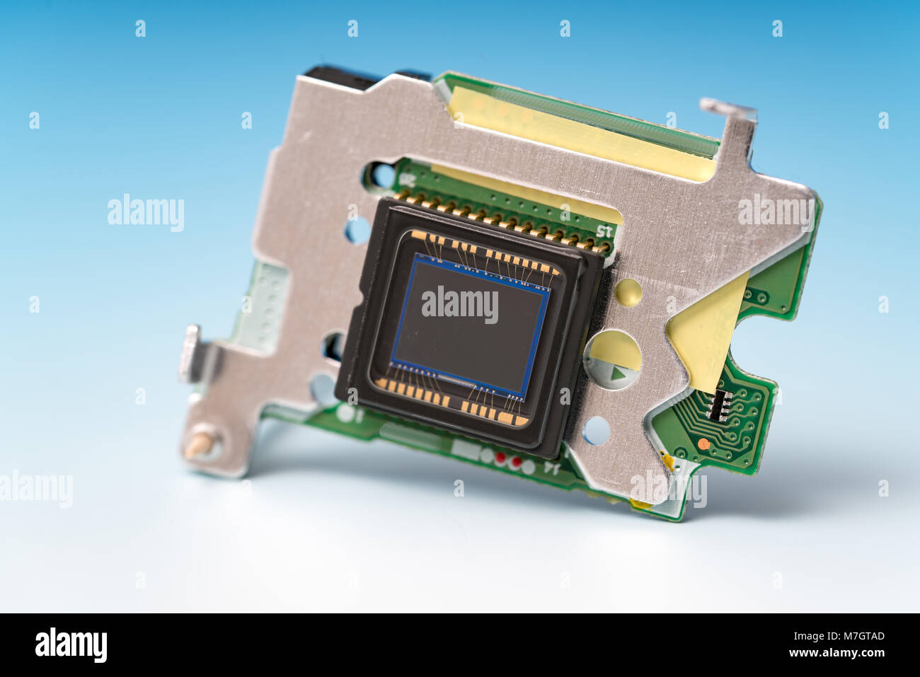 Silicon CCD matrix in the science lab Stock Photo - Alamy