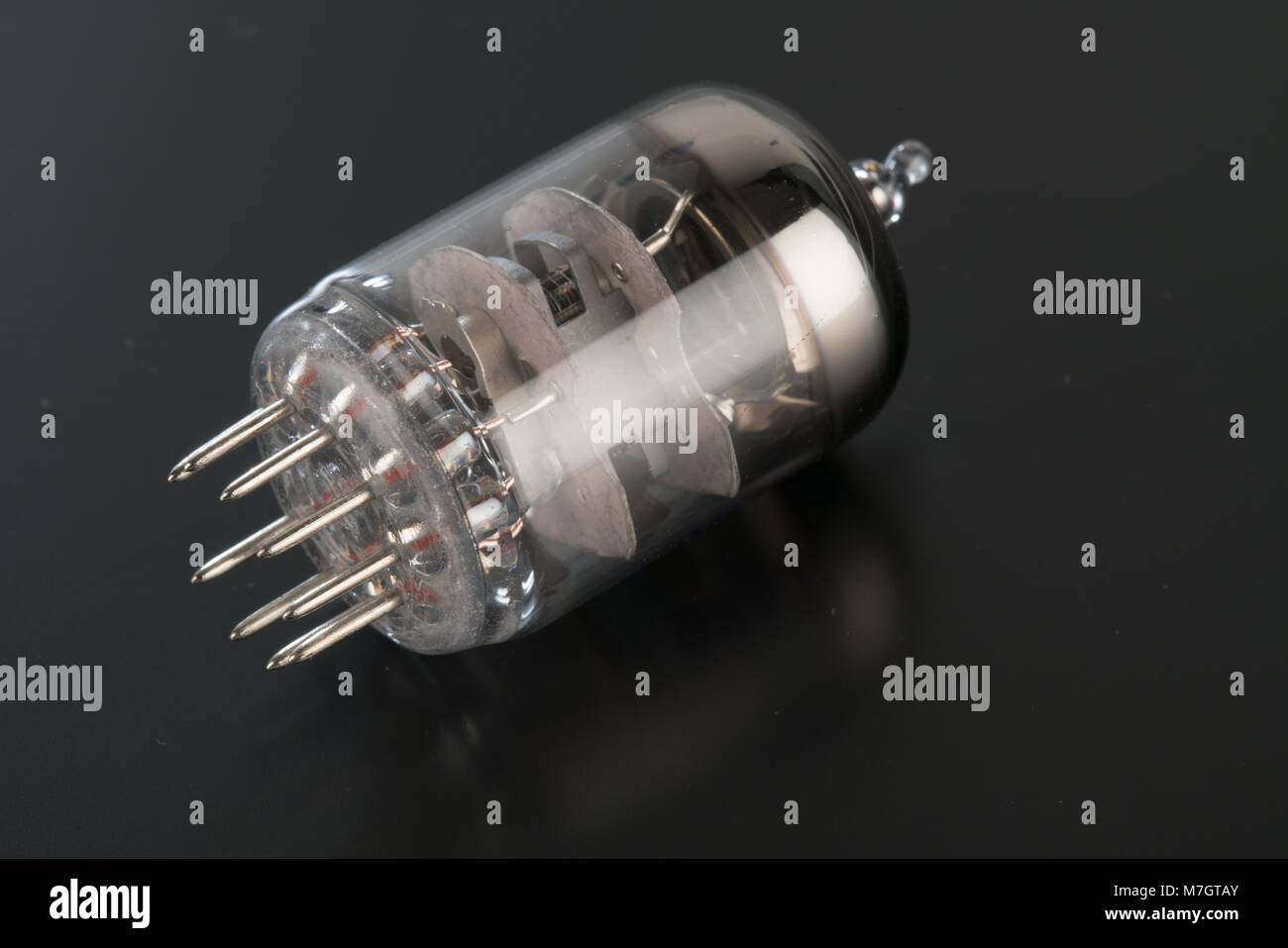 Vintage electronic tubes Stock Photo - Alamy