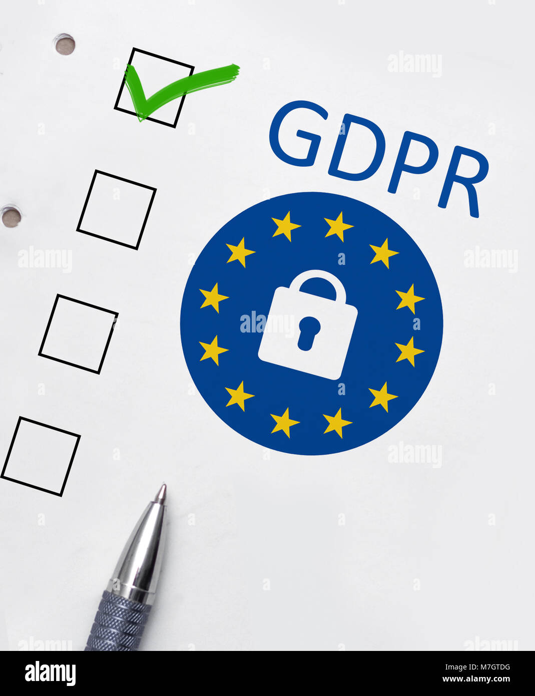 General Data Protection Regulation (GDPR Stock Photo - Alamy