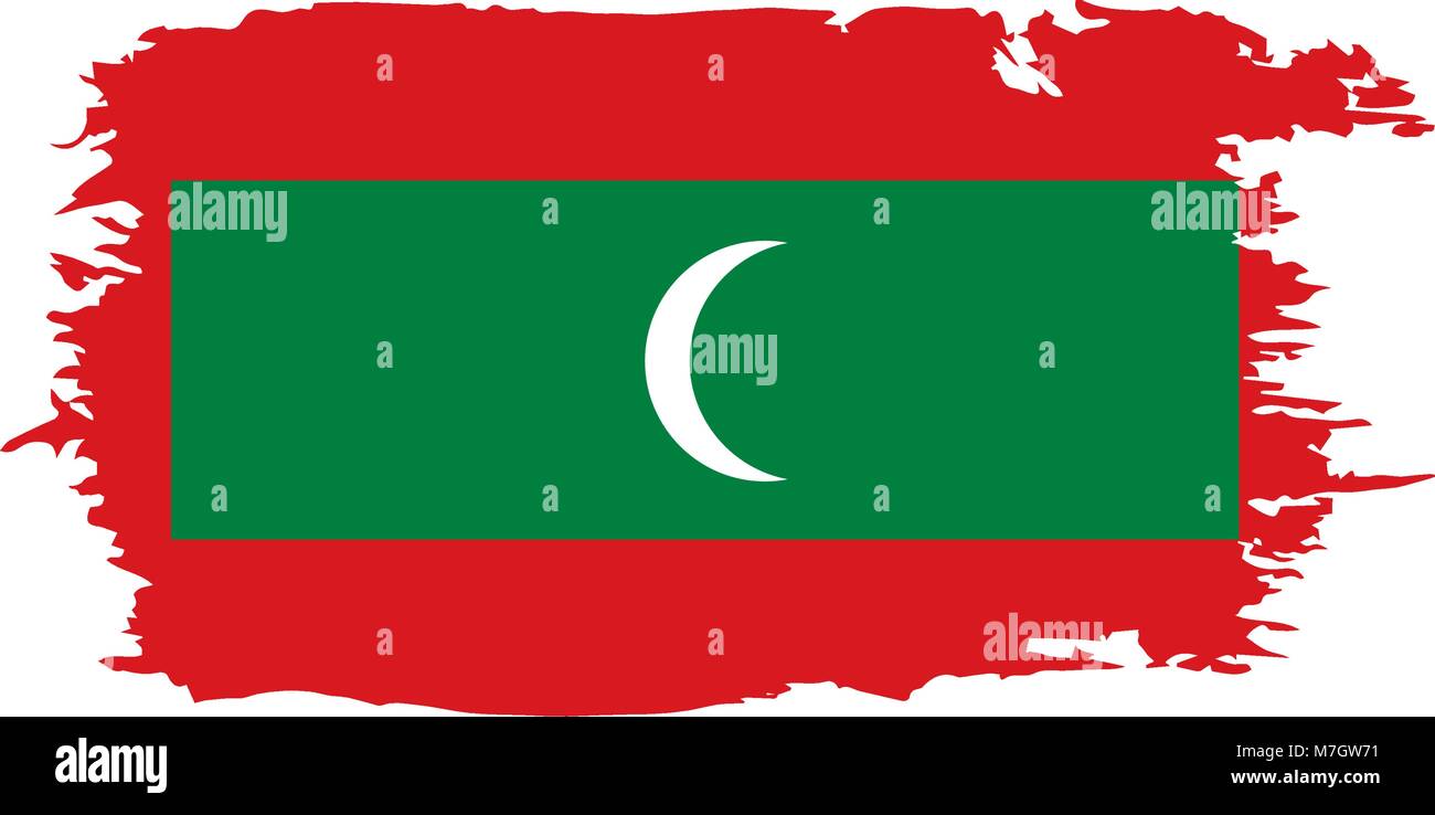 Maldives flag, vector illustration Stock Vector Image & Art - Alamy