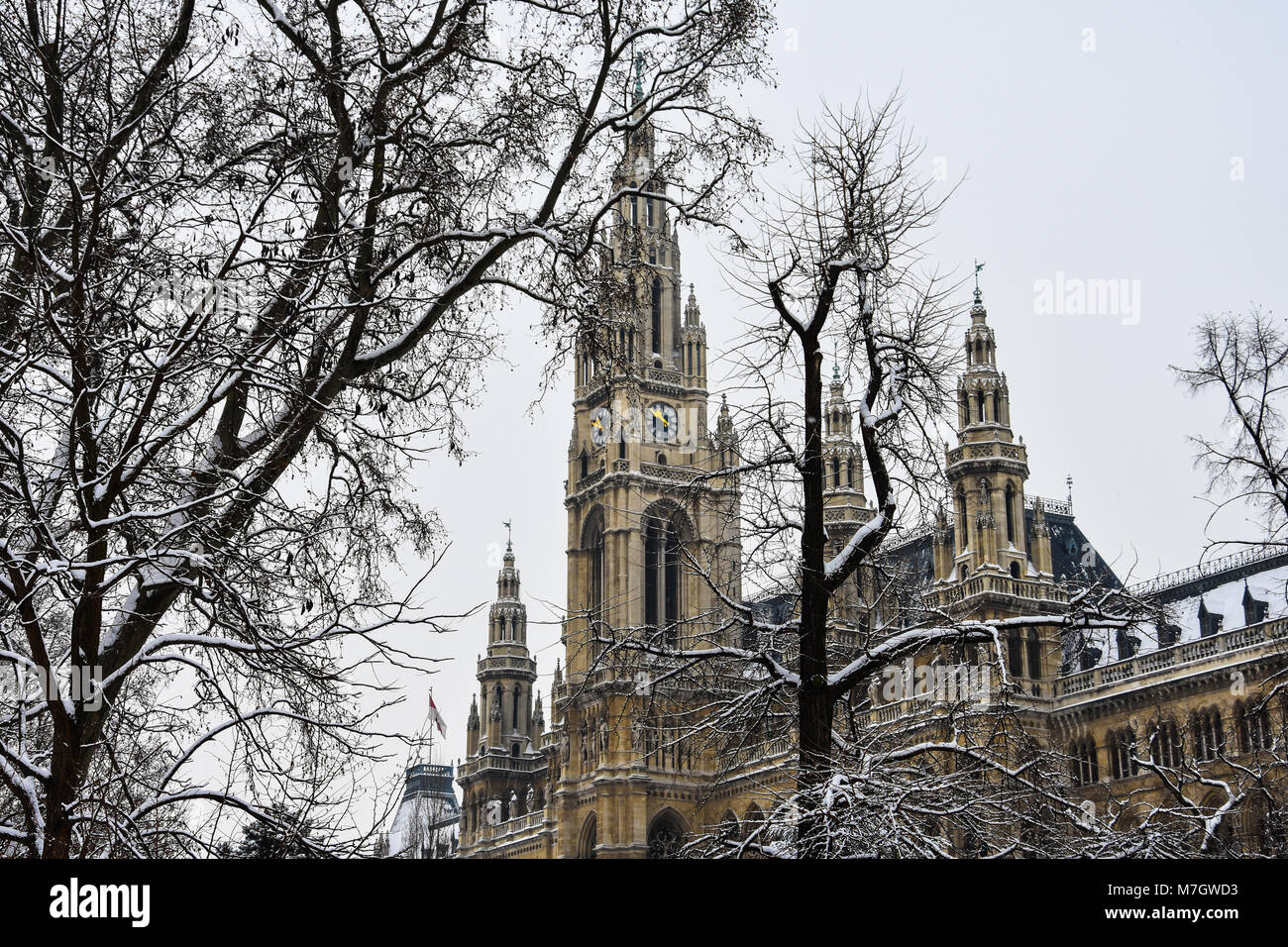 Viennese gothic architecture hi-res stock photography and images - Alamy